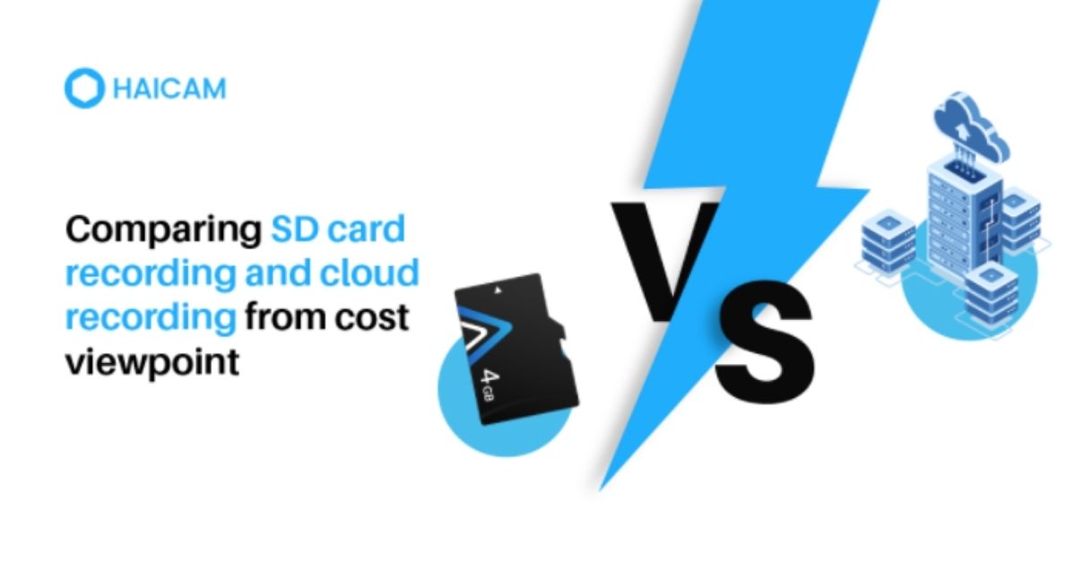 Comparing SD card recording and cloud recording from a cost viewpoint ...